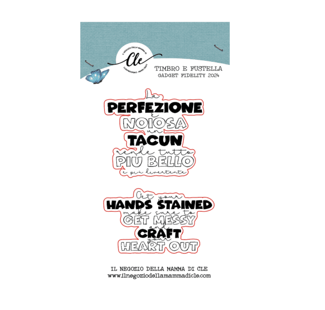 IL NEGOZIO DELLA MAMMA DI CLE - I TIMBRI DELLA CLE - TIMBRO + FUSTELLA ...