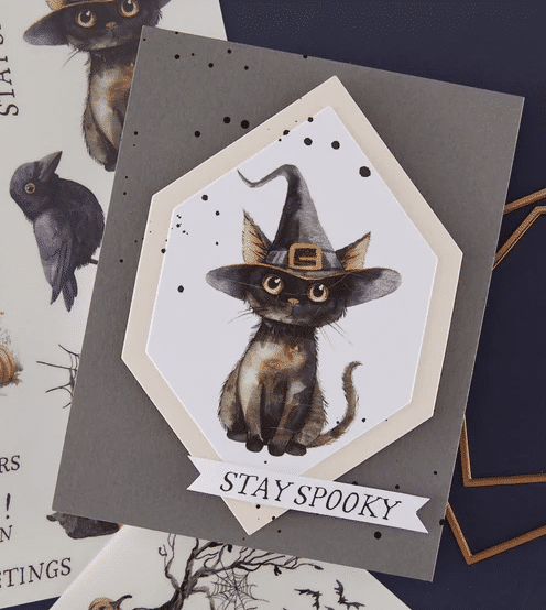 Spellbinders - Stay Spooky Rub-On Sheets - Il Negozio della mamma di Cle