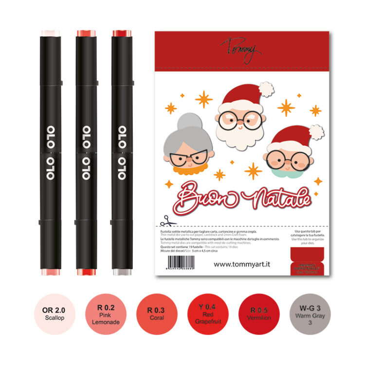 Corso OLO Santa Family + pennarelli e fustella - Il Negozio della mamma ...