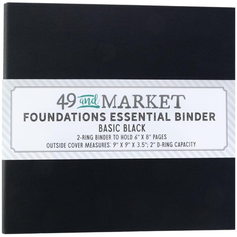 49 And Market Foundations Binder - Black - Il Negozio della mamma di Cle