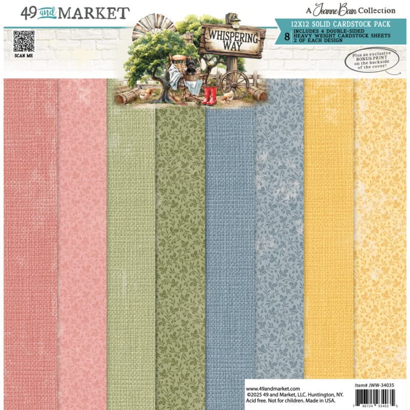 49 and Market - Collezione Whispering Way - 12 x12 Solids Collection ...