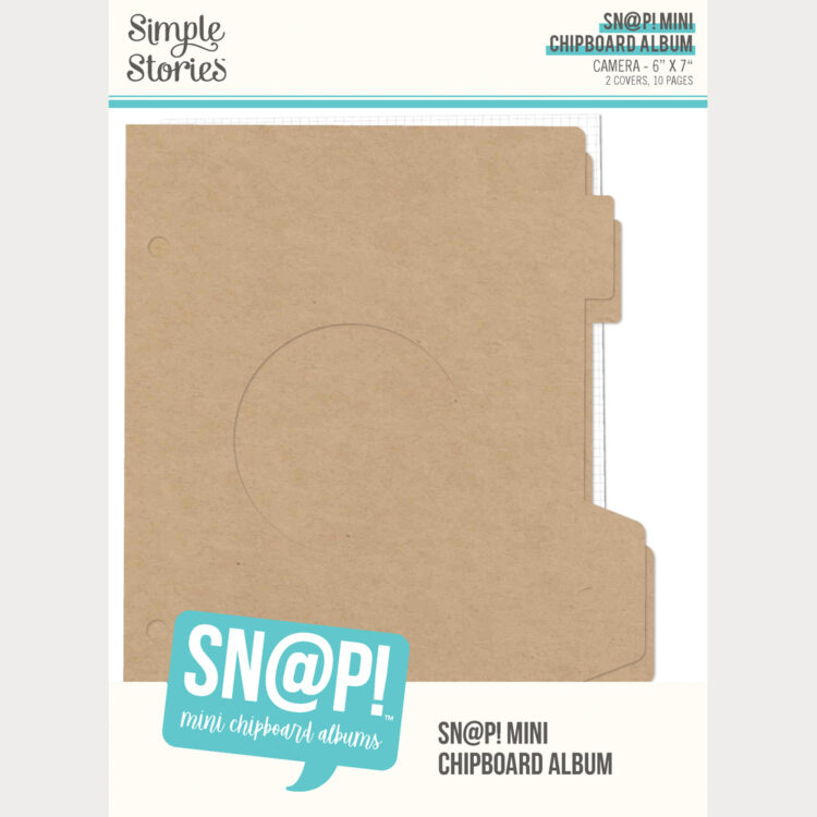 SIMPLE STORIES - New SNAP Products - SN@P! - Mini Chipboard Album ...