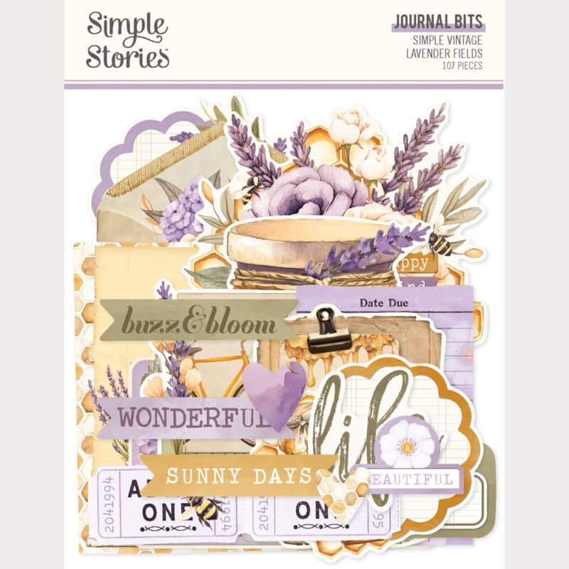 SIMPLE STORIES - Collezione Simple Vintage Lavender Fields - Journal ...
