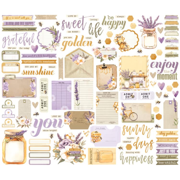 SIMPLE STORIES - Collezione Simple Vintage Lavender Fields - Journal ...