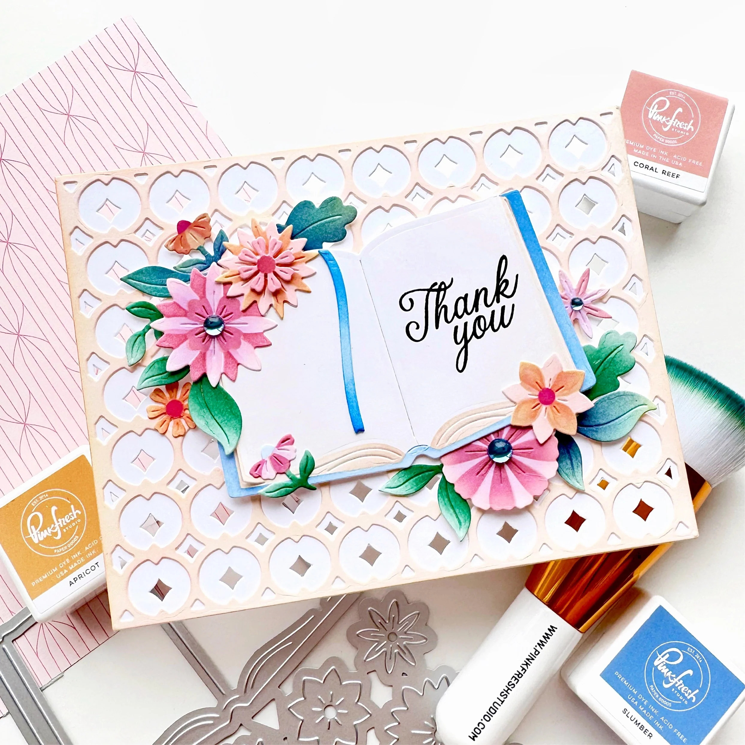 PINKFRESH STUDIO - Dazzling Diamonds coverplate die - Il Negozio della ...