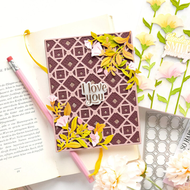 PINKFRESH STUDIO - Modern Mosaic coverplate die - Il Negozio della ...