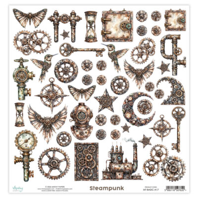 Mintay Basic - Elements - STEAMPUNK - Il Negozio della mamma di Cle