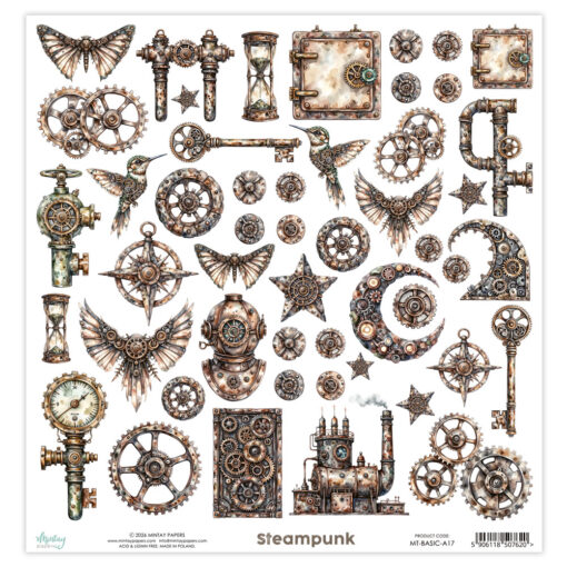 Mintay Basic - Elements - STEAMPUNK - Il Negozio della mamma di Cle