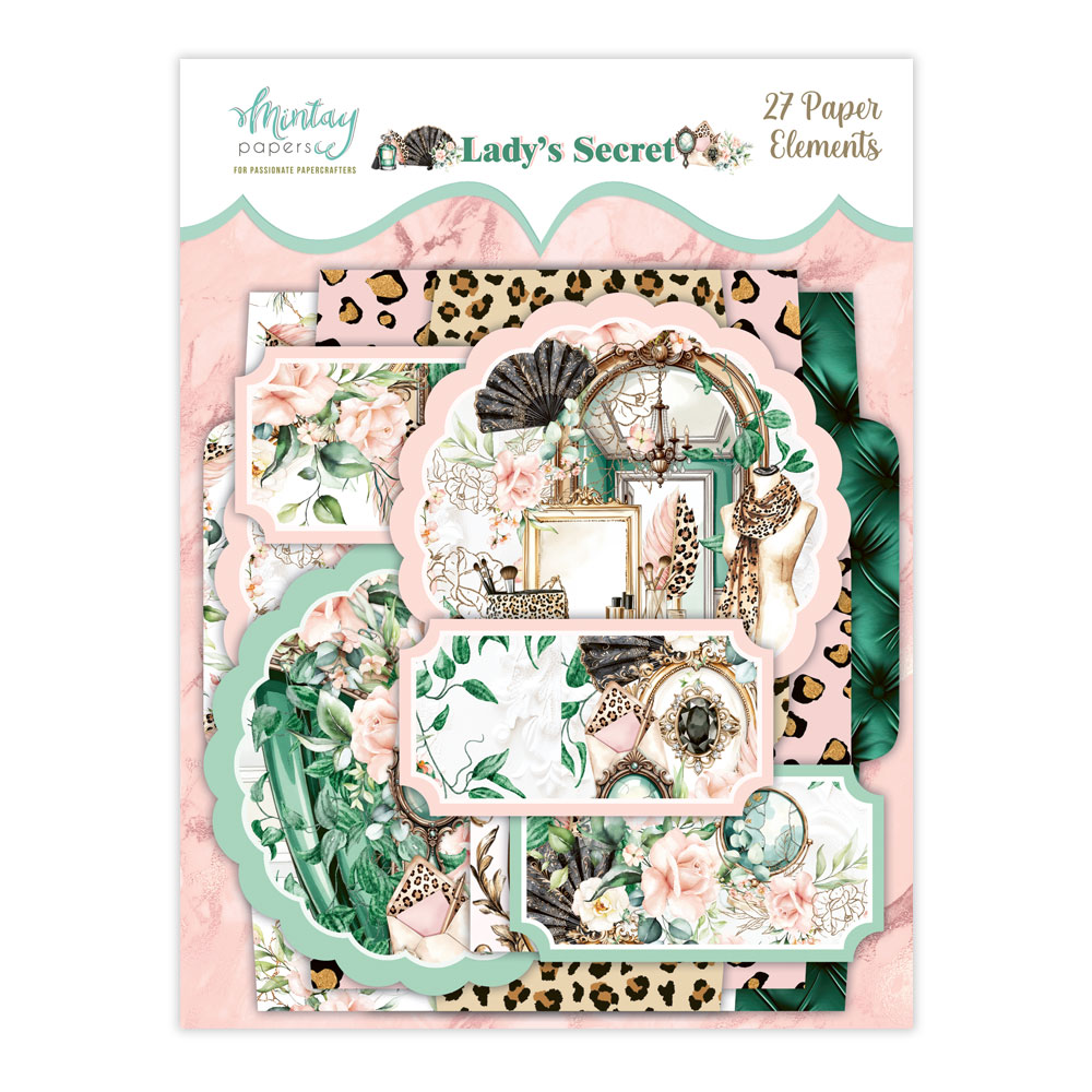 Mintay - Paper Elements - Lady's Secret, 27 pcs - Il Negozio della ...