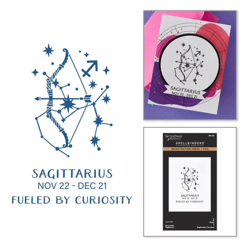 SPELLBINDERS - Collezione Block Print Zodiacs - Sagittarius ...