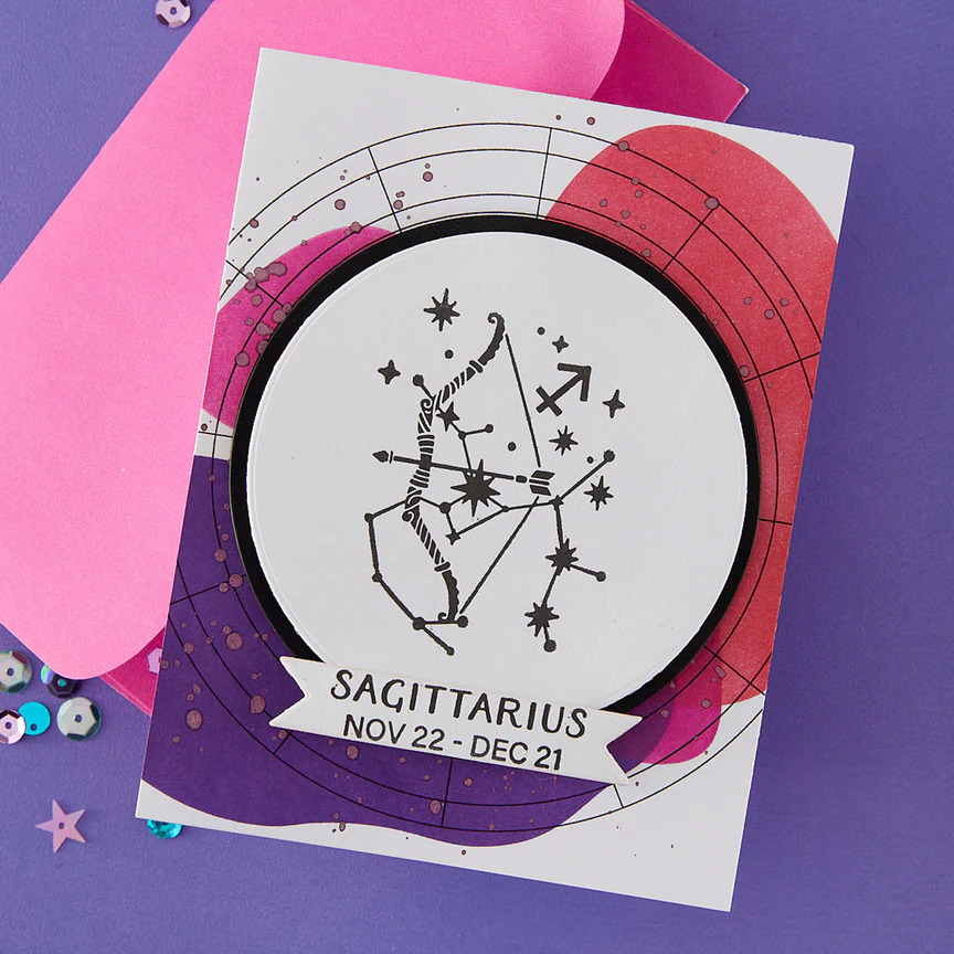 SPELLBINDERS - Collezione Block Print Zodiacs - Sagittarius ...