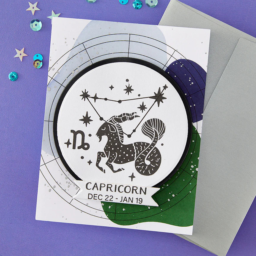 SPELLBINDERS - Collezione Block Print Zodiacs - Capricorn Registration ...