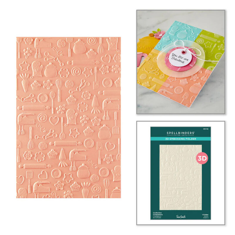SPELLBINDERS - Collezione Make It & Bake it- Confection Companions 3D ...