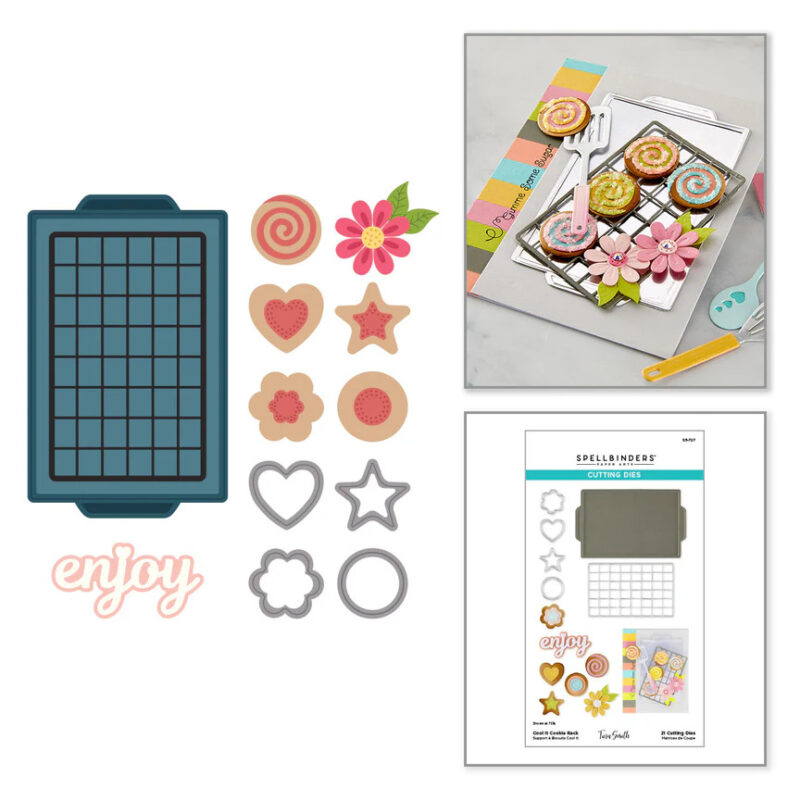 SPELLBINDERS - Collezione Make It & Bake it- Cool It Cookie Rack Etched ...