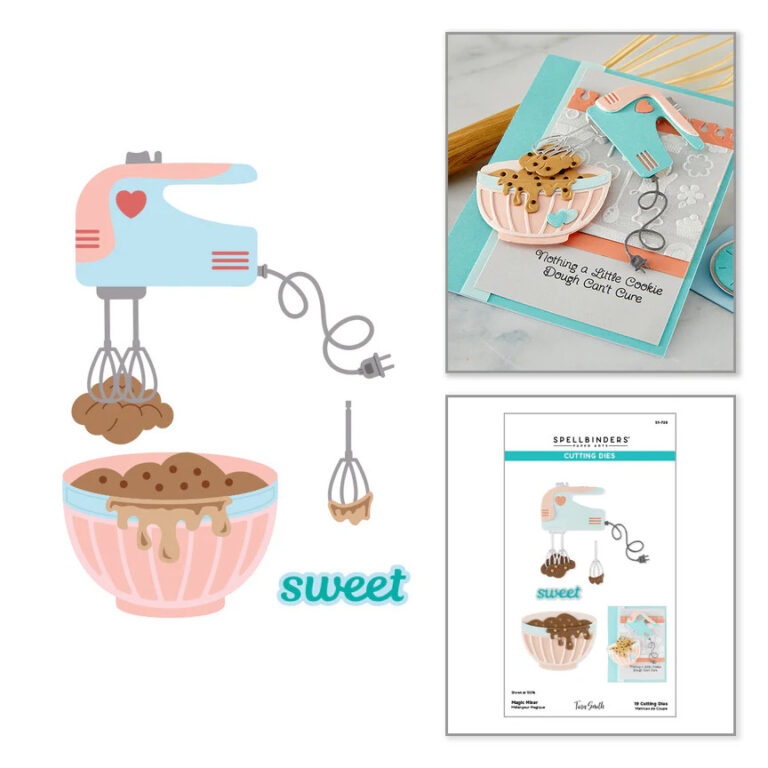 SPELLBINDERS - Collezione Make It & Bake it- Magic Mixer Etched Dies by ...